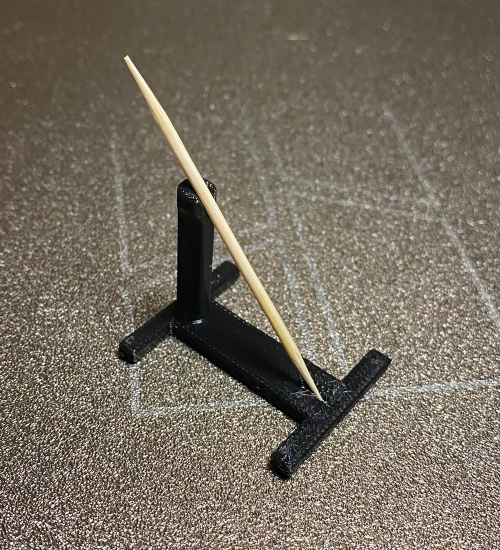 Toothpick stand ONLY 2g by Volfando MakerWorld: Download Free 3D Models