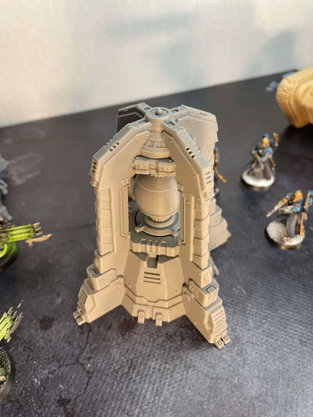 Wargame terrain Armored Plasma Generator - Free 3D Print Model - MakerWorld