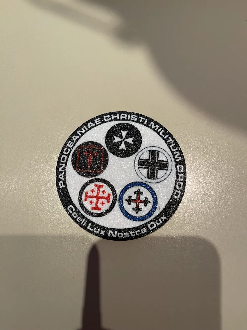 Infinity PanO Military Orders coaster by Phoenixblade - MakerWorld