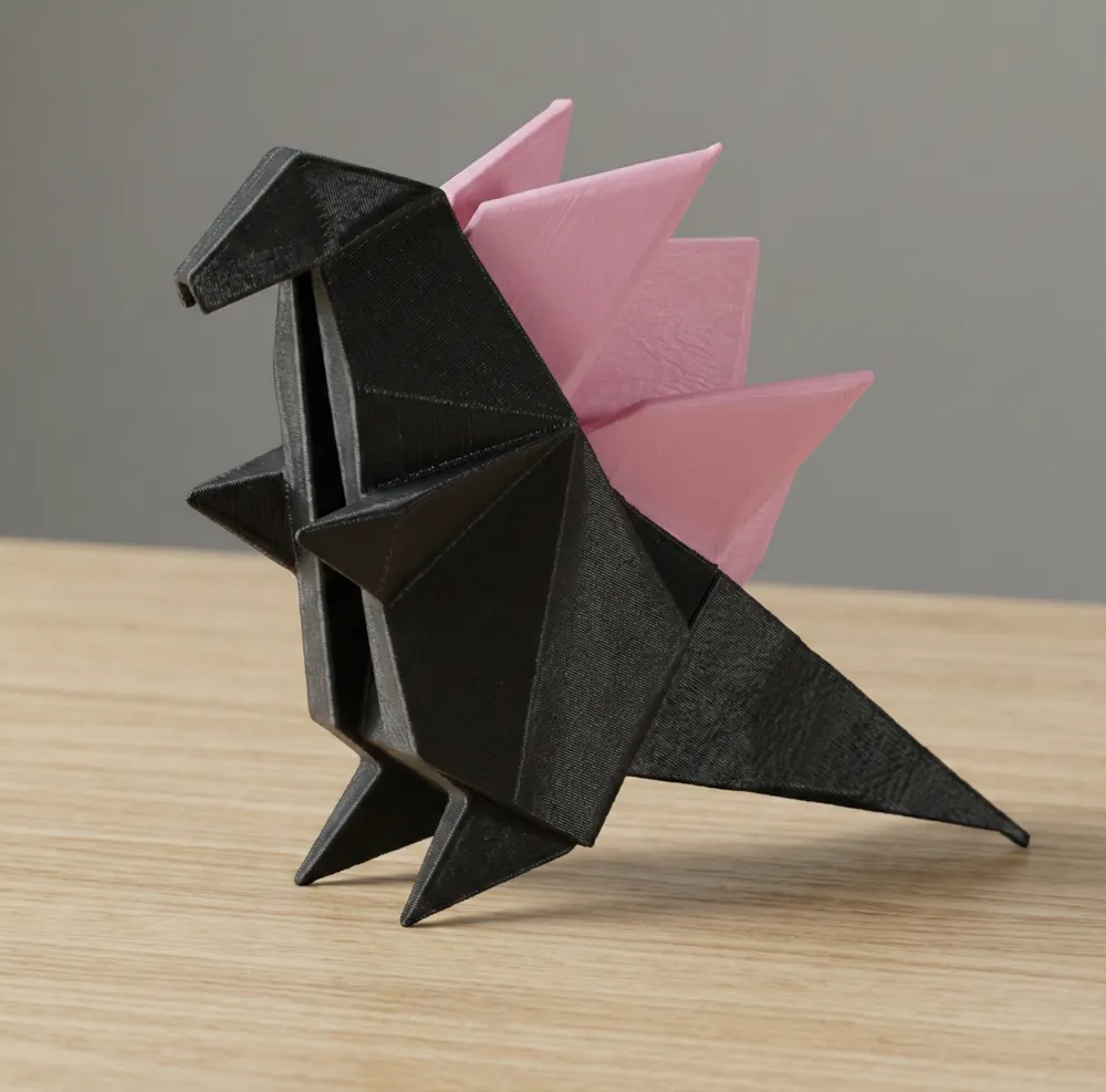 Origami Godzilla - Free 3D Print Model - MakerWorld