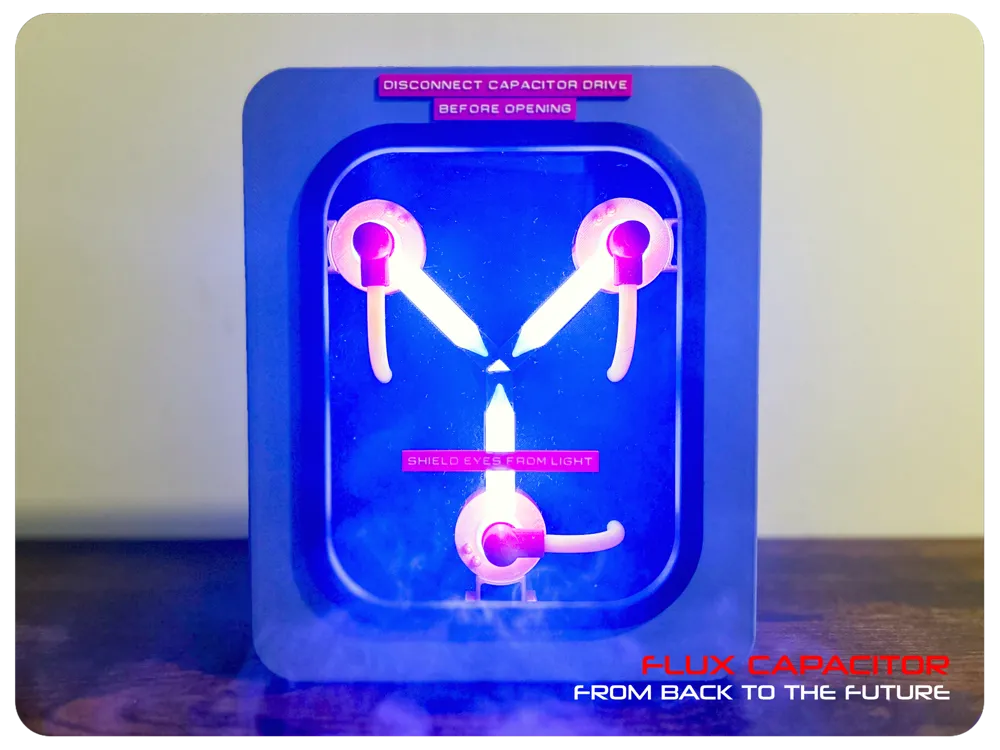 Flux Capacitor - Free 3D Print Model - MakerWorld