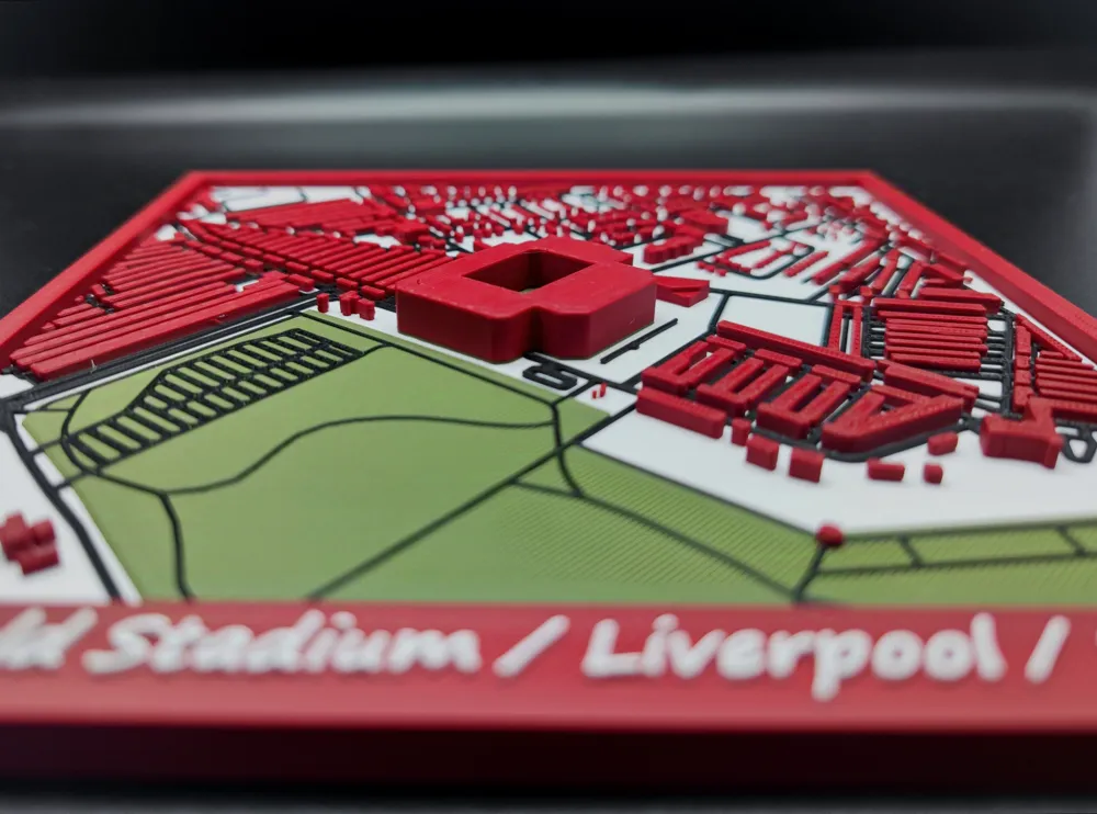 Anfield Stadium FC Liverpool 3D Miniaturmodell by sh85_Printing ...