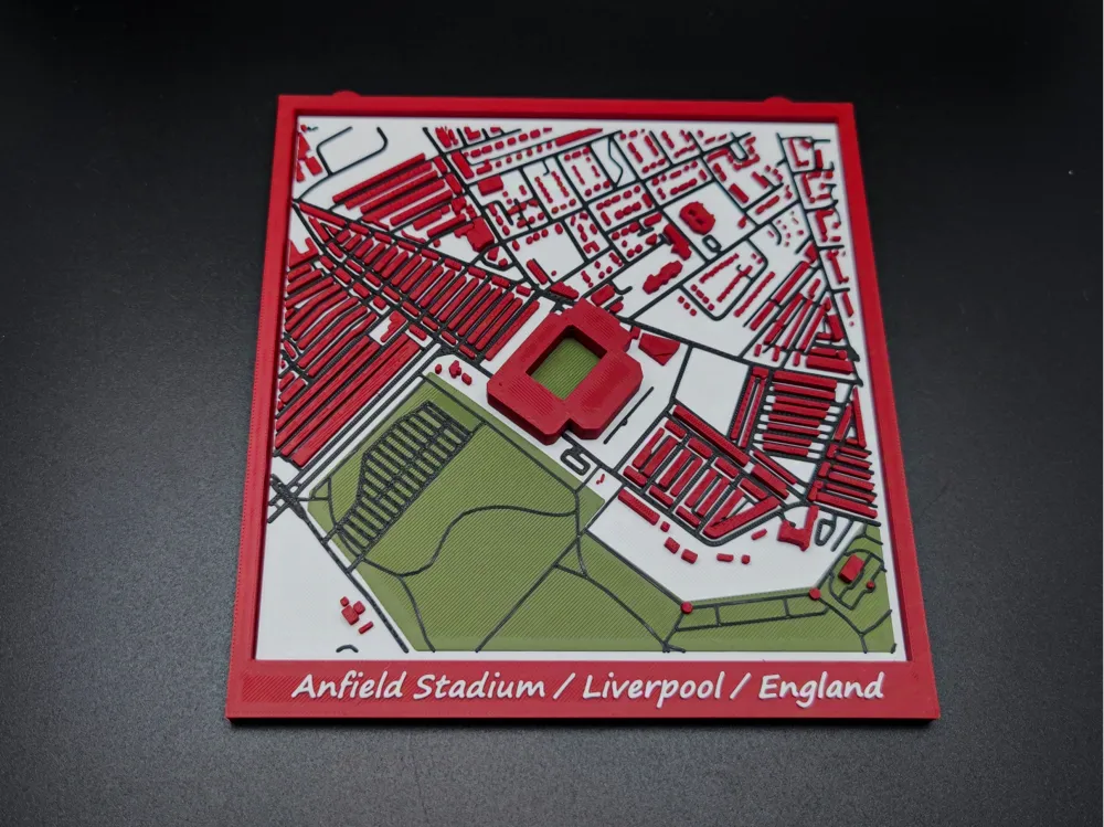 Anfield Stadium FC Liverpool 3D Miniaturmodell by sh85_Printing ...