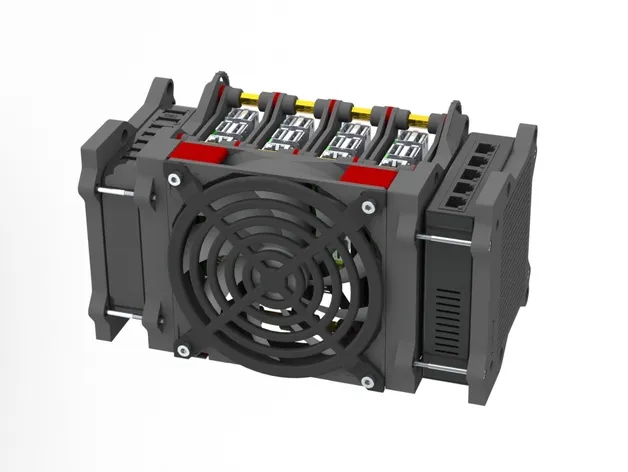 Raspberry Pi Cluster Case By C0ntr07 Makerworld 