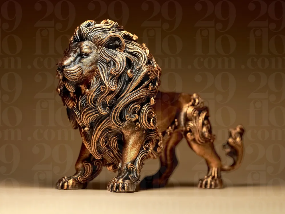 Lion Statue - Free 3D Print Model - MakerWorld