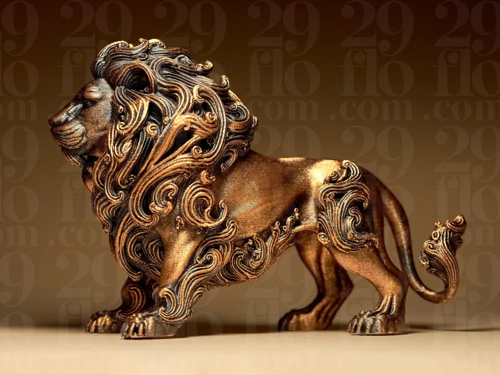 Lion Statue - Free 3D Print Model - MakerWorld