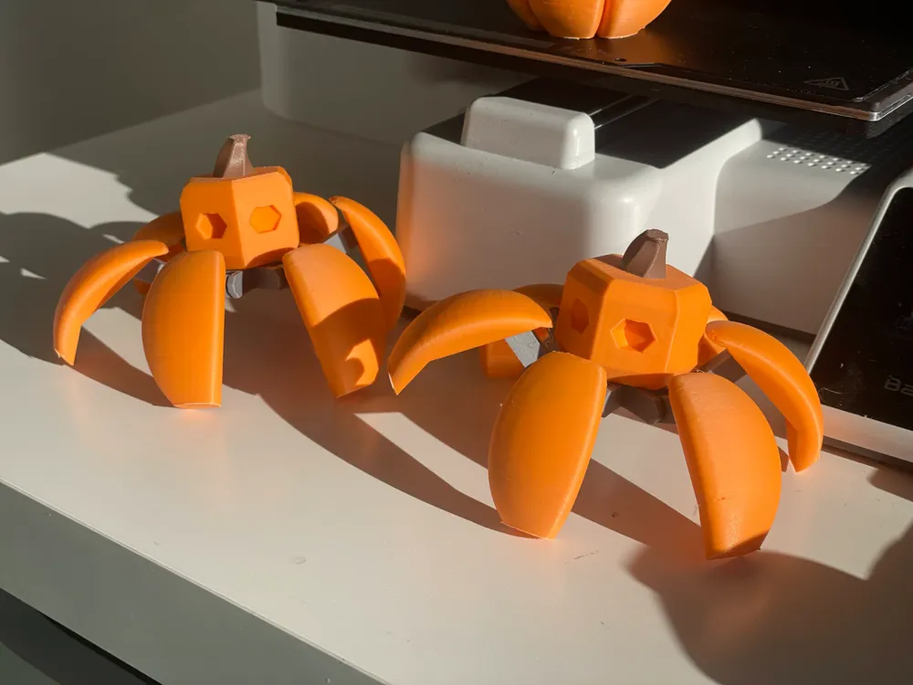 Transforming Pumpkin Mini-Mecha - Model Kit by Kit Crafters MakerWorld ...