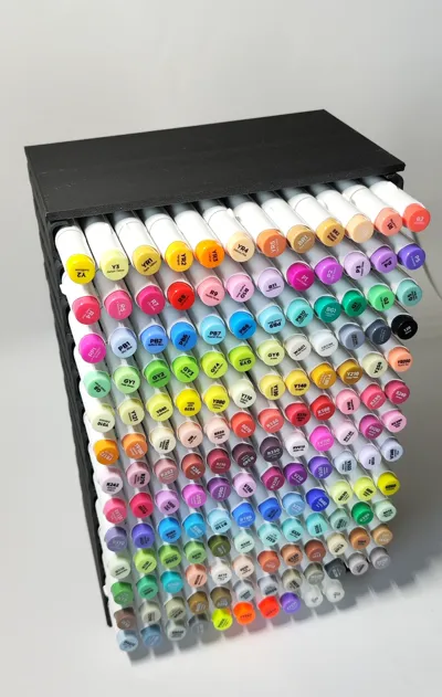 OHUHU - Foot Stand for Stackable Marker Pen Holder by Mr.TiePie ...