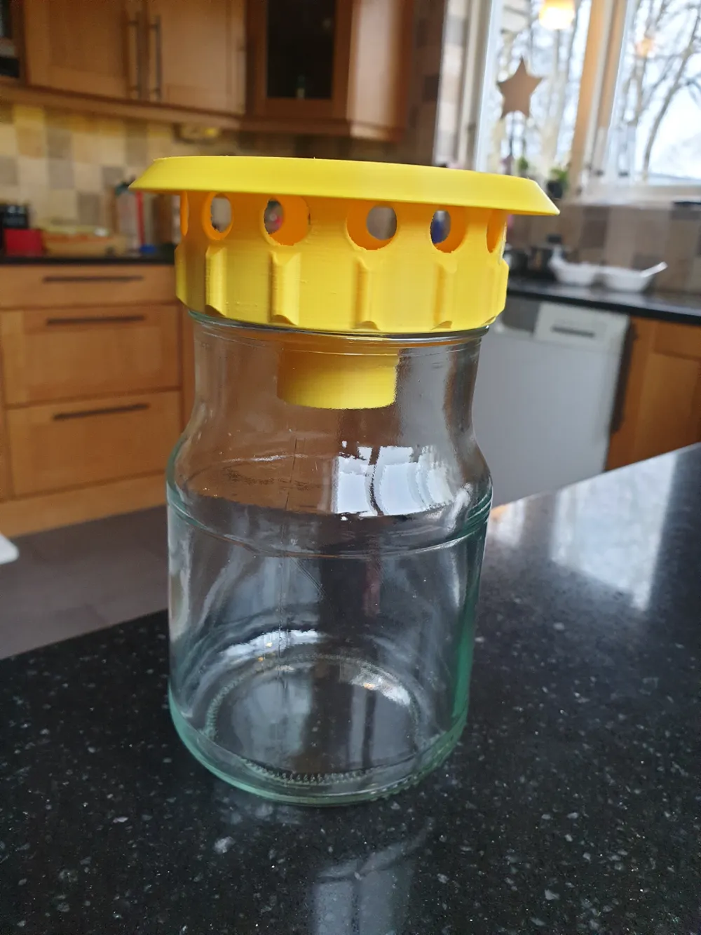 Wasp Trap Jar lid (without support) by The_knall MakerWorld: Download ...