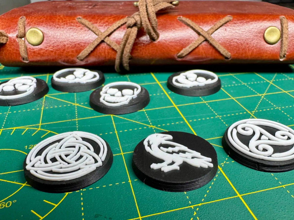 Hope and Fear tokens - Free 3D Print Model - MakerWorld