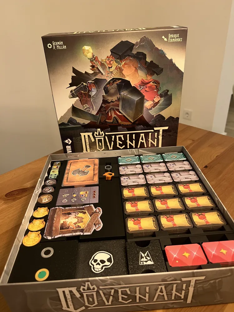 Covenant Board game insert - Free 3D Print Model - MakerWorld