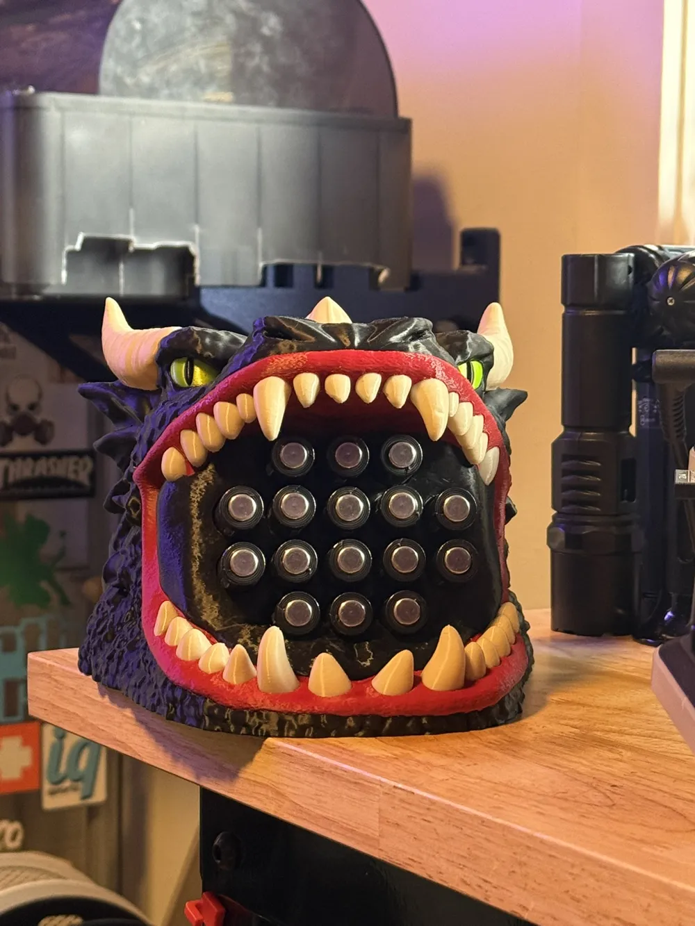 DRAGON BATTERY GUARDIAN - AMS PRINT - Free 3D Print Model - MakerWorld