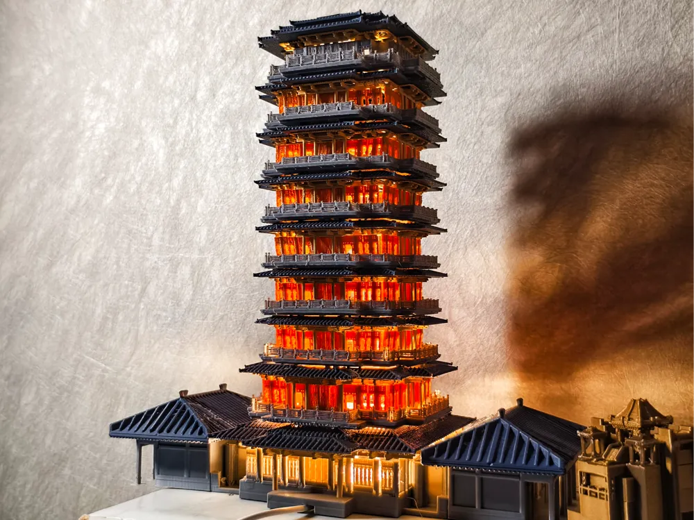 Zibo Haidai Building by wannawow摆烂猫 MakerWorld: Download Free 3D Models