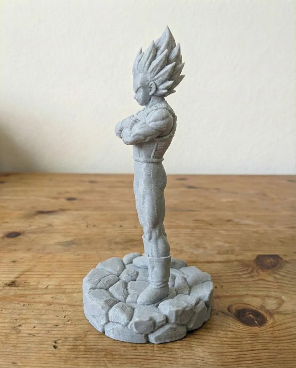 Vegeta Miniature (Dragon Ball) - Free 3D Print Model - MakerWorld