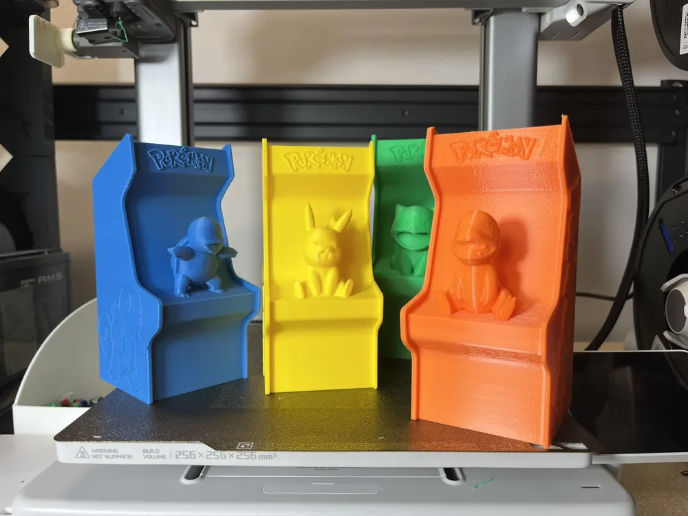 Mini Arcade Pokémon 3D – Squirtle Edition by vaasprice MakerWorld ...
