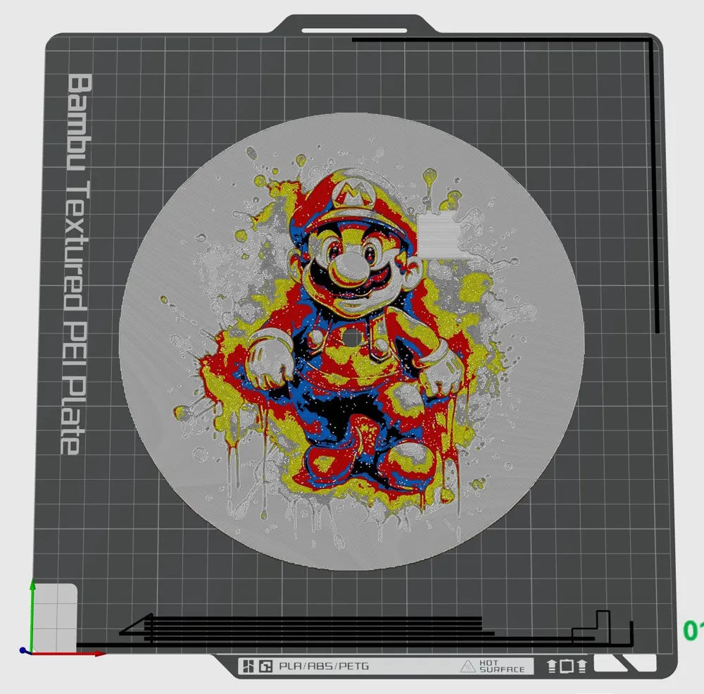 Mario Bros Clock by CrazyFilament - MakerWorld