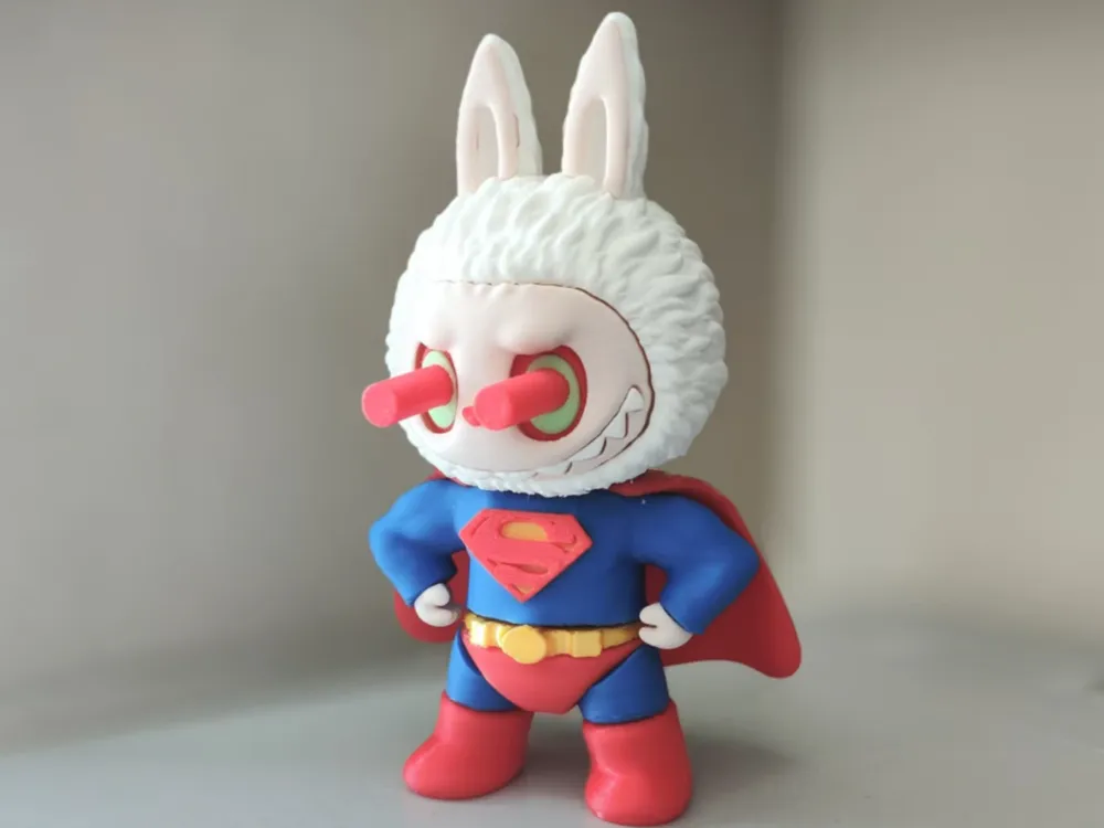 labubu-Superman cloth by pandabear MakerWorld: Download Free 3D Models