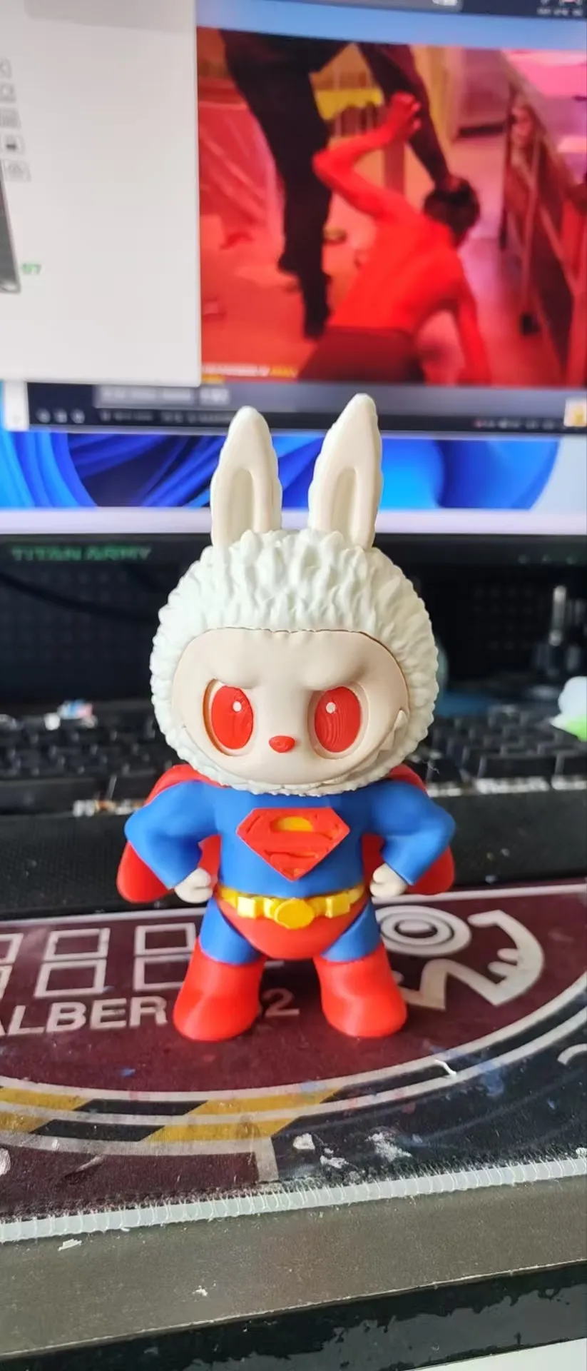 labubu-Superman cloth by pandabear MakerWorld: Download Free 3D Models