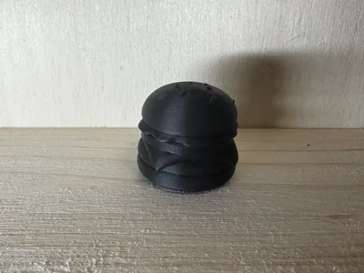 Burger 30mm – Mini Food Icon - Free 3D Print Model - MakerWorld