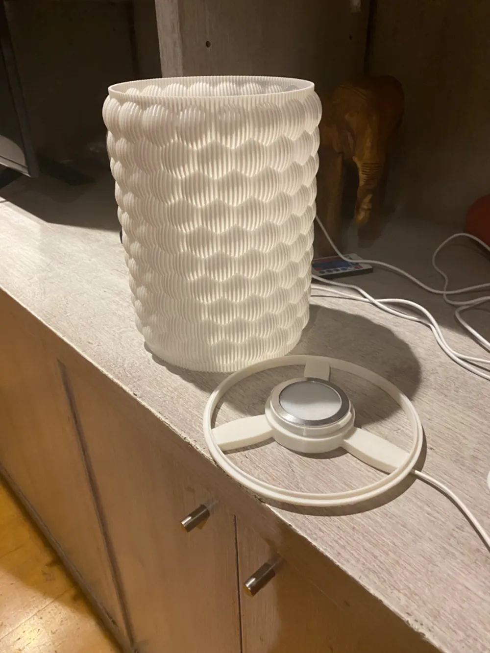 Simple Base For Bambu Lab Led Kit 001 Remixed by Áurea Deco MakerWorld ...