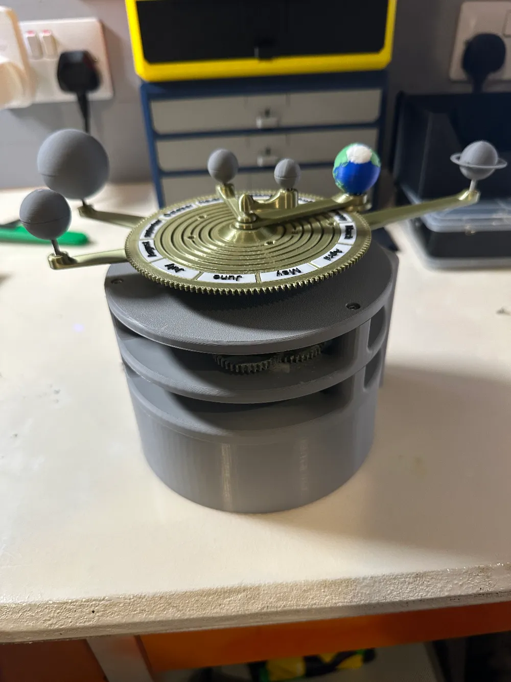 solar Orrery - Now with electronics enclosure by deltastudios3d ...