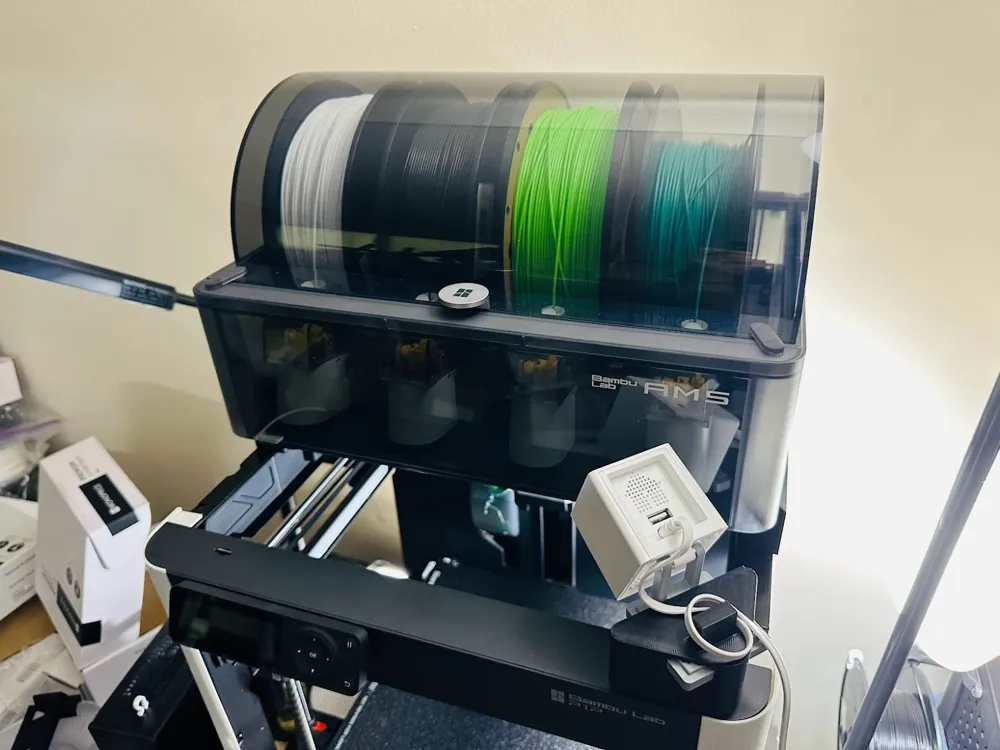 Wyze Cam v2 Blu mount v2 for AMS Bambu P1P Remixed by Jerich0 - MakerWorld