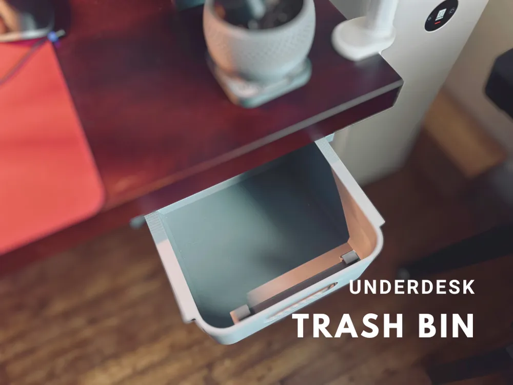 Under desk trash bin V2 by Jinx MakerWorld: Download Free 3D Models