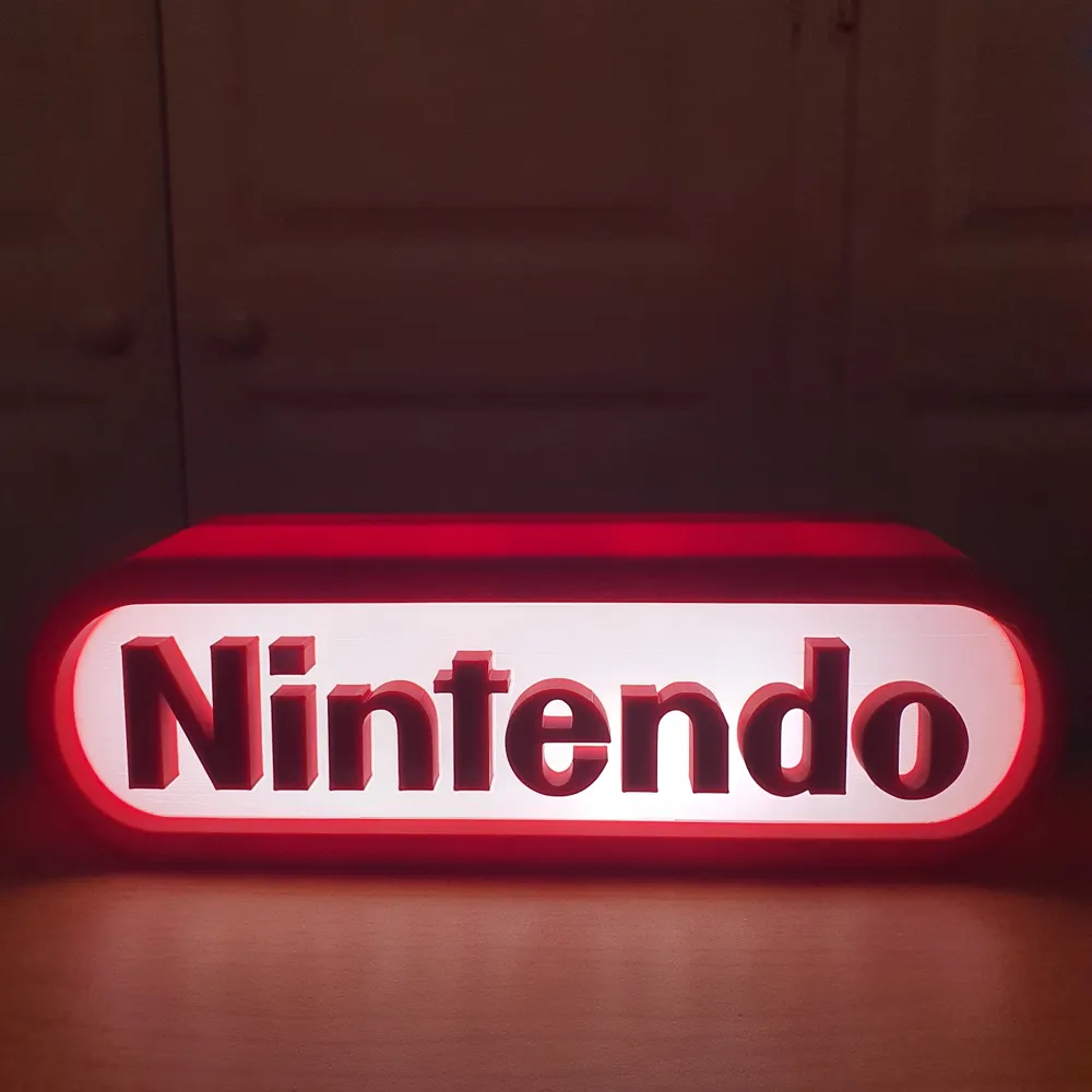 Nintendo Lamp by lrcustoms - MakerWorld