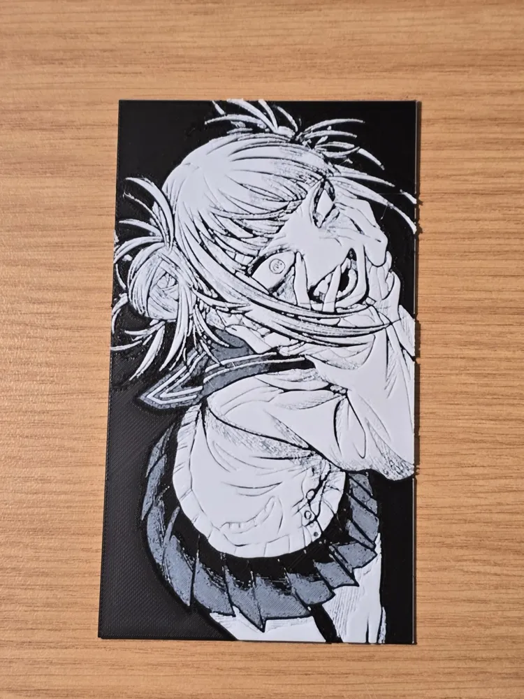 Hueforge - My Hero Academia - Himiko Toga 1 - Free 3D Print Model ...