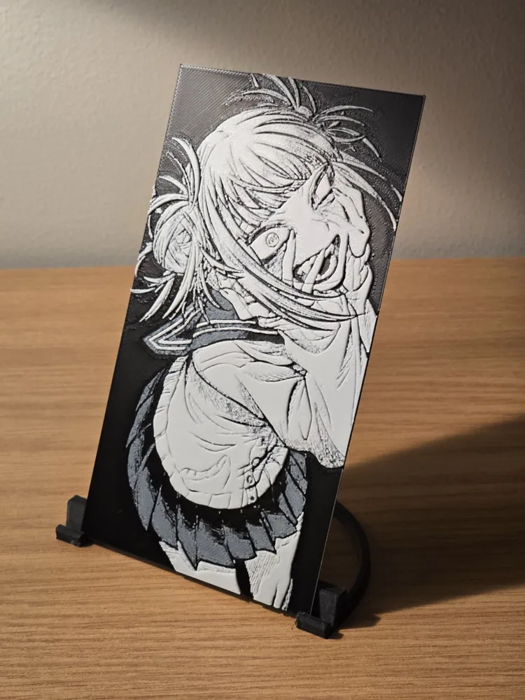 Hueforge - My Hero Academia - Himiko Toga 1 - Free 3D Print Model ...