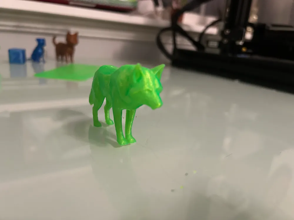 Low Poly Wolf by johnathen - MakerWorld