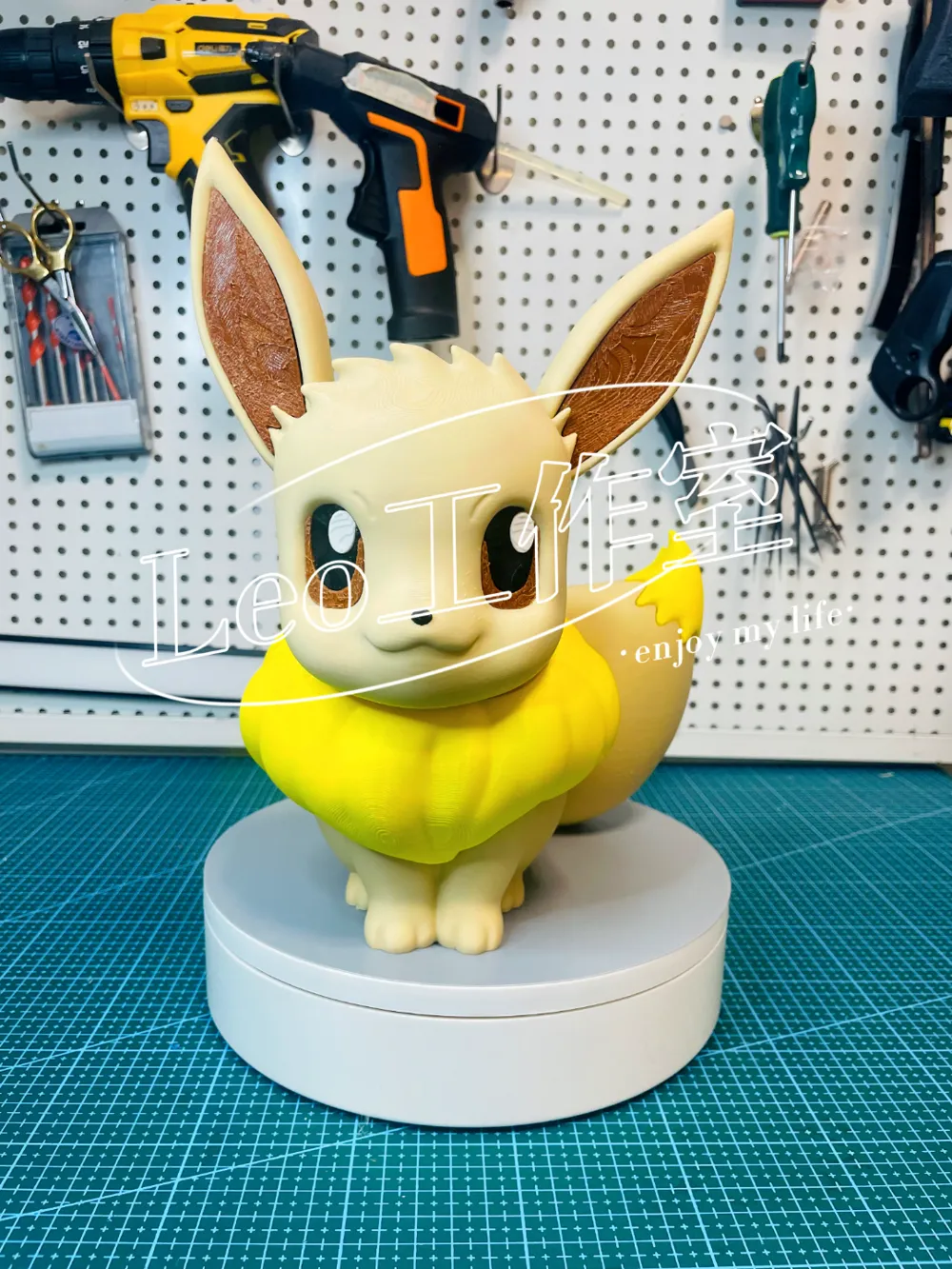 Pokémon —Eevee (Assembled) Eevee Pokémon by 手残的Leo - MakerWorld