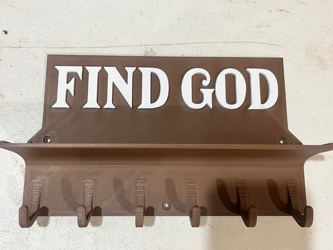 Find God Key holder by vkommavongsa MakerWorld: Download Free 3D Models