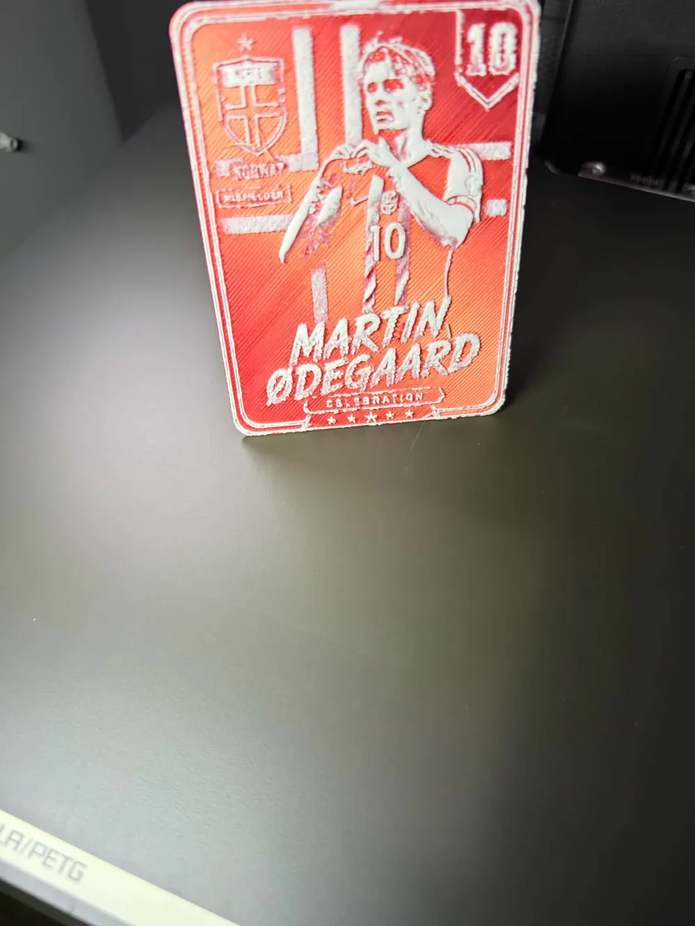 Martin Odegaard Player Card - Free 3D Print Model - MakerWorld