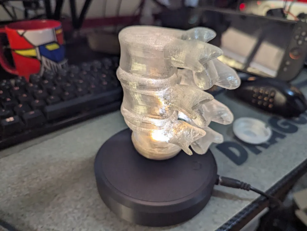 Vertebra L3 to L5 Magnetic Levitation Kit by avaloonunder MakerWorld: Download Free 3D Models