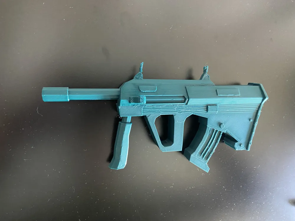 The AUG Skin (Roblox Rivals) - Free 3D Print Model - MakerWorld