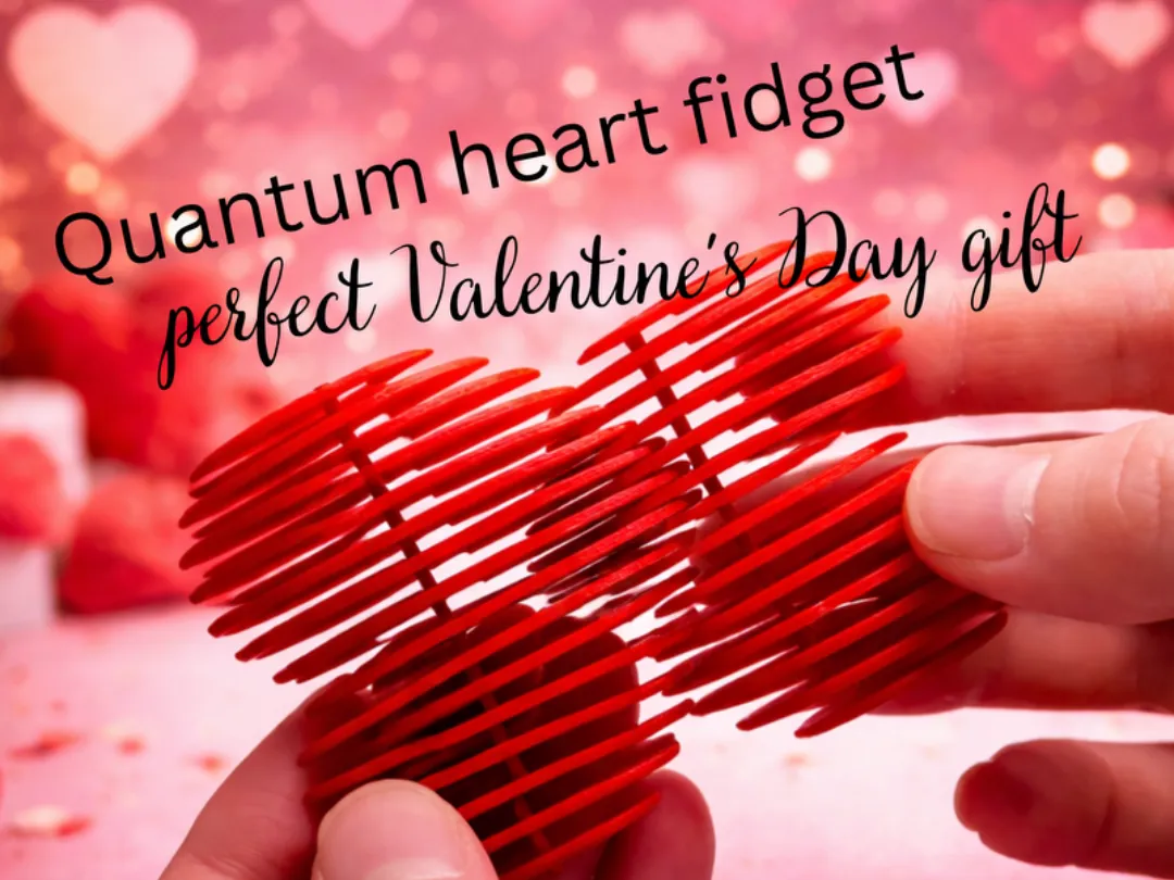 Quantum heart fidget mini one print plate - Free 3D Print Model ...