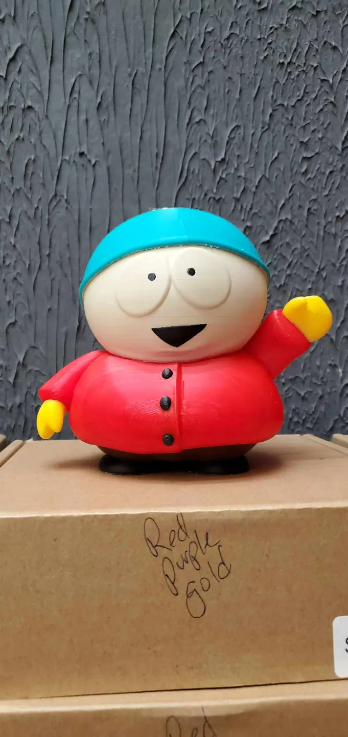 Eric Cartman Southpark . Colored by catman25 MakerWorld: Download Free ...