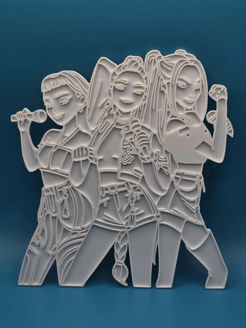 Rumi Mira Zoey Escuadrón de Coloreado de Cazadores de Demonios Kpop por Merilno3D MakerWorld ...