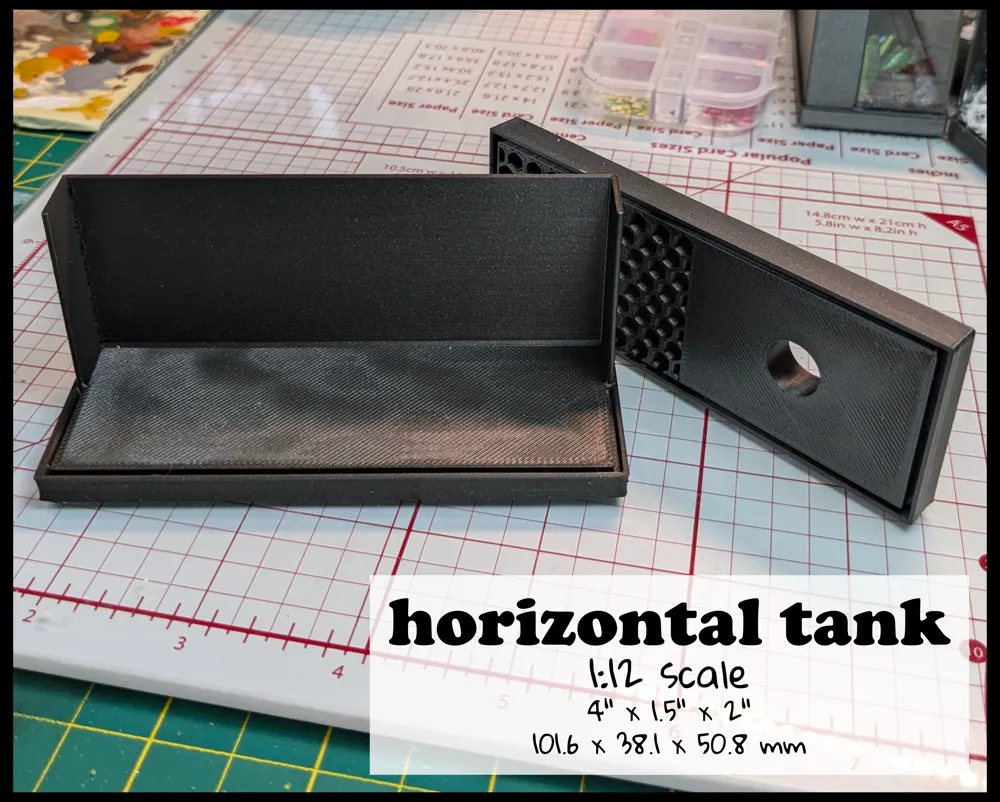 Tiny Terrain Display Tank - Free 3D Print Model - MakerWorld