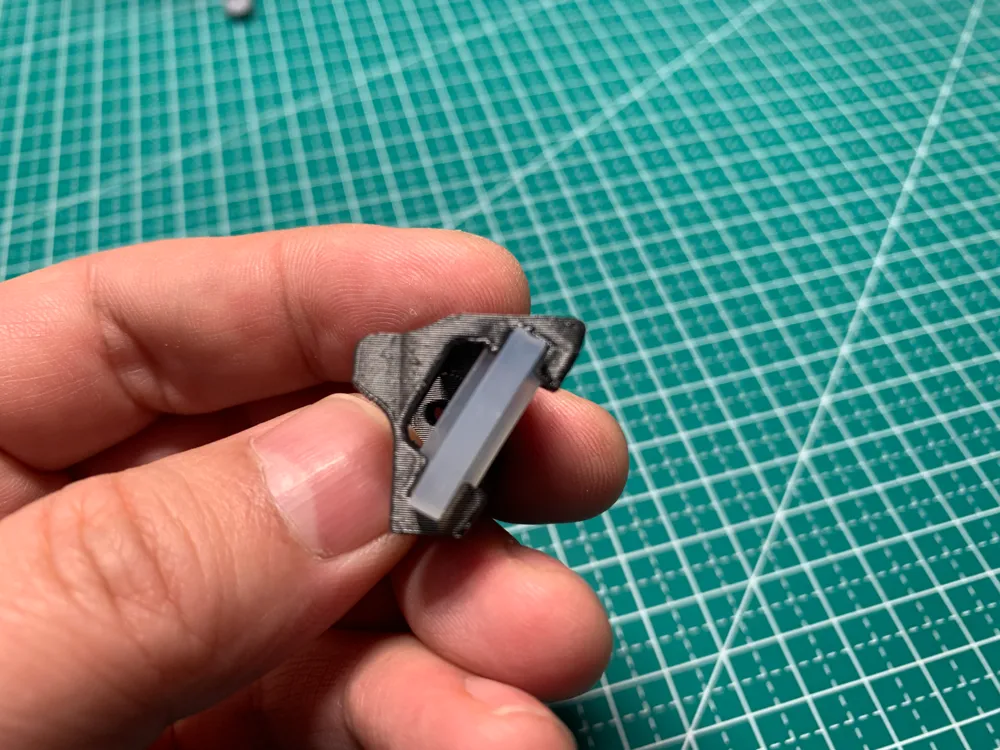 Bambu X1 P1 Waste Scraper (Bamboo Poop Scraper) 30 Degree Angled ...