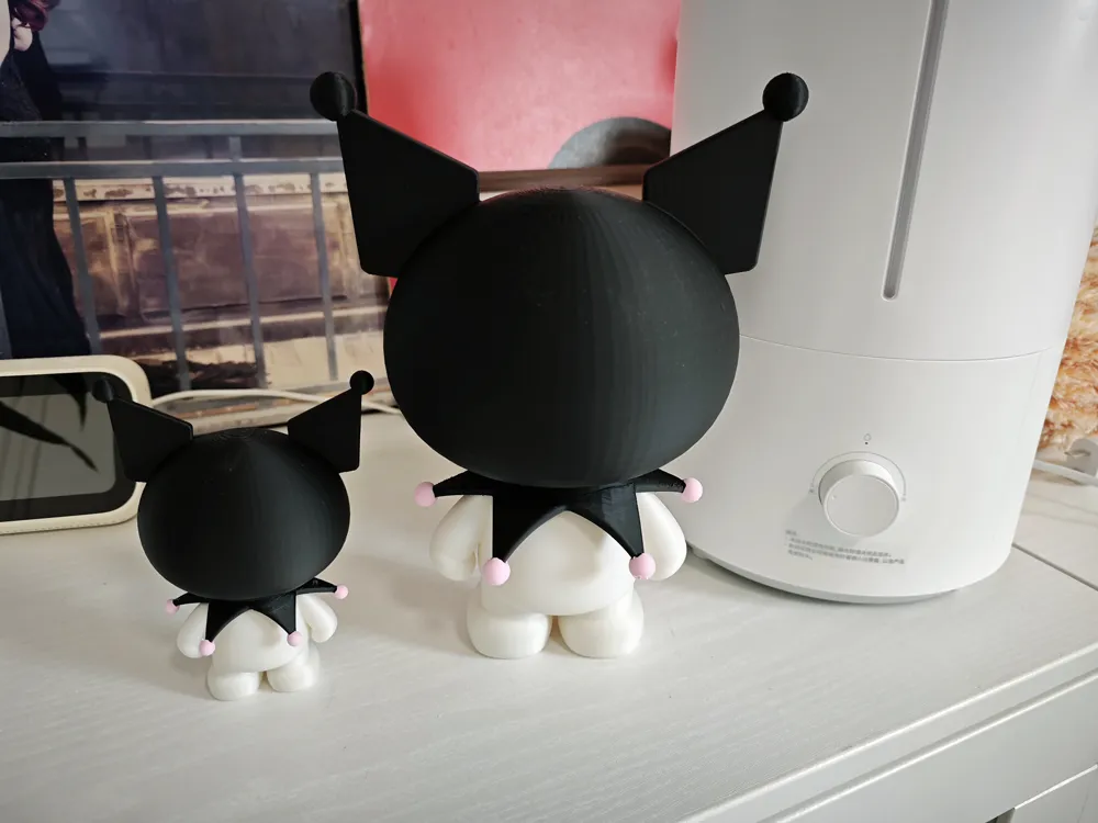 Kuromi Sanrio Kuromi Figure Model no AMS multi-color pre-separated ...