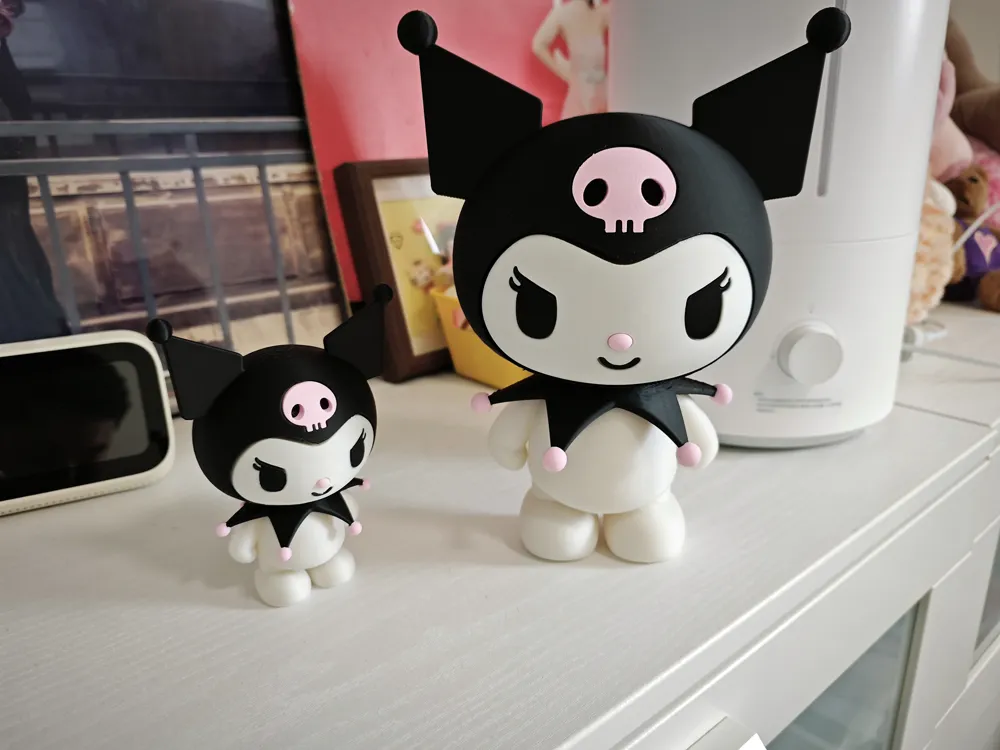 Kuromi Sanrio Kuromi Figure Model no AMS multi-color pre-separated ...