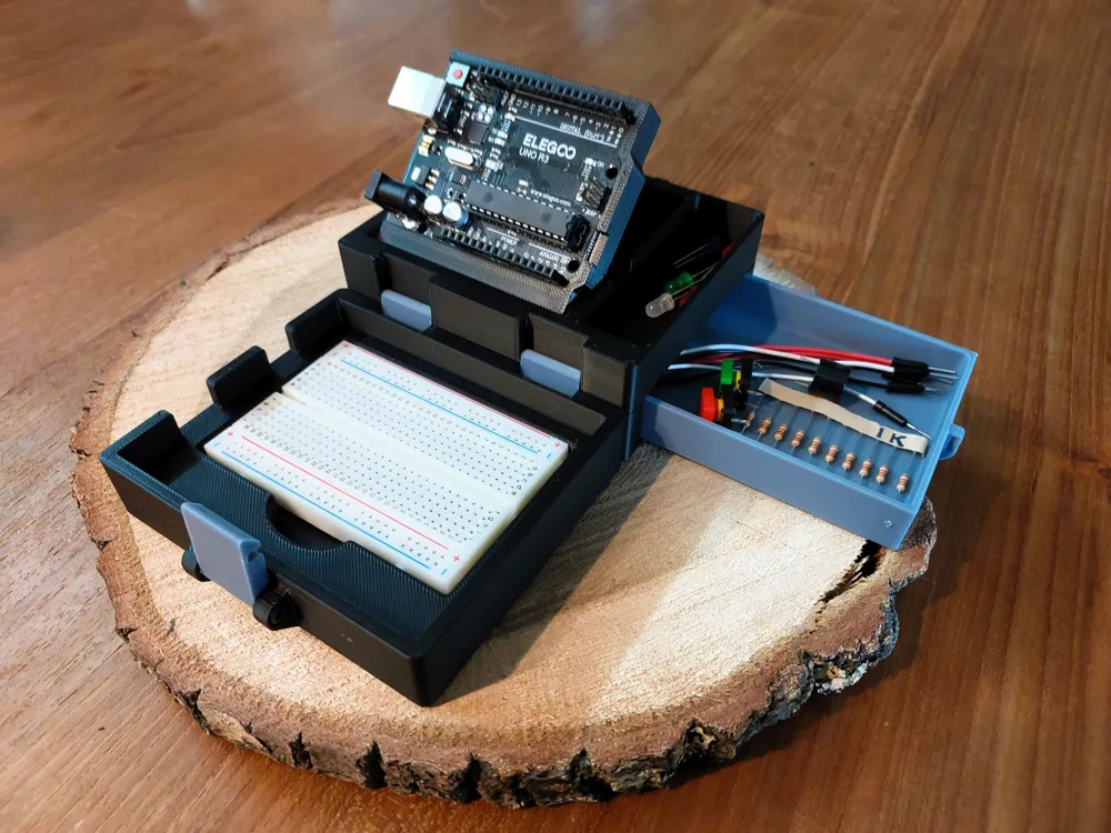 Laboratoire Arduino Portable par DJL 3Designs MakerWorld : Téléchargez des Modèles 3D Gratuits
