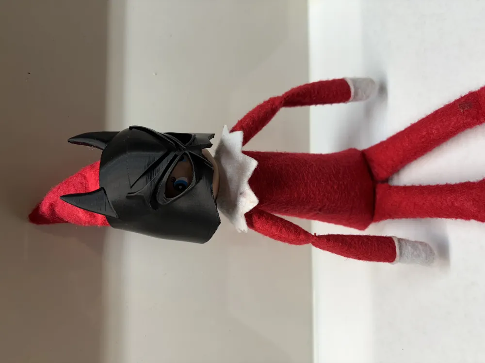 Elf Batman Helmet by Trip MakerWorld: Download Free 3D Models