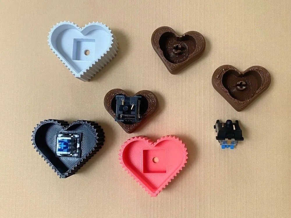 Valentine's Day Chocolate Heart Clicker Fidget Toy by helloadorable ...