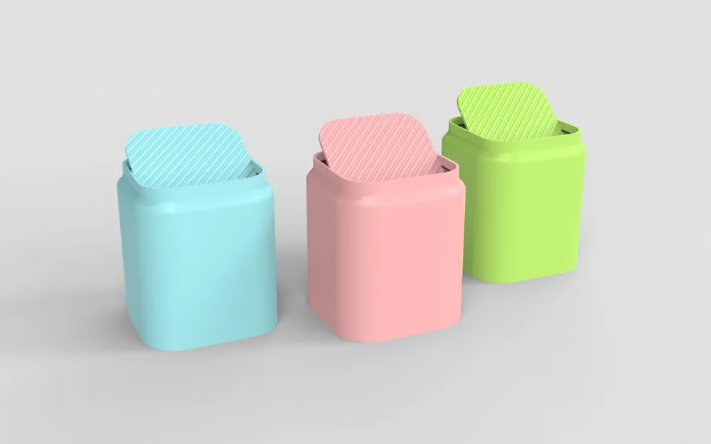 Desktop Trash Can - Free 3D Print Model - MakerWorld