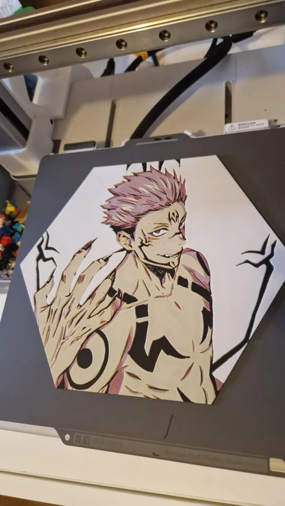 Sukuna Hueforge - Jujutsu Kaisen por Dakiren MakerWorld: Baixe modelos ...
