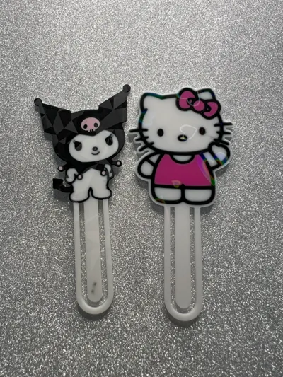 Hello Kitty bookmark by UltimateB - MakerWorld
