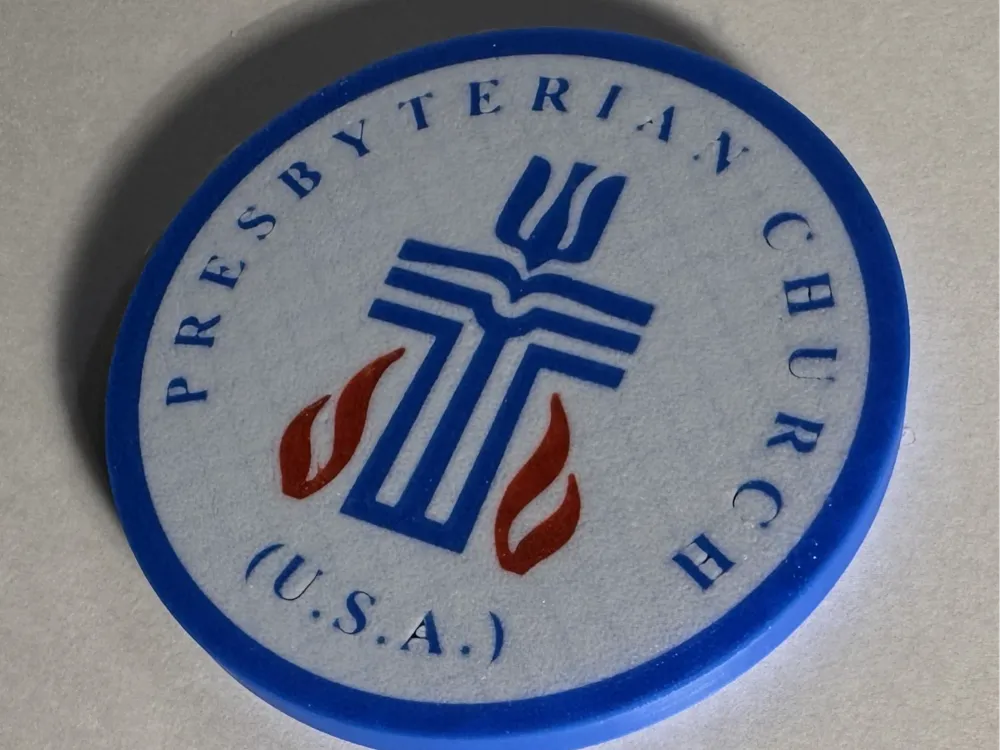 PCUSA Coaster by PeteyB MakerWorld: Download Free 3D Models